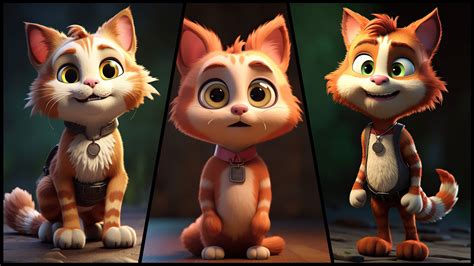 Artstation 300 Cartoon Cat Characters 4k Reference Image Pack Vol
