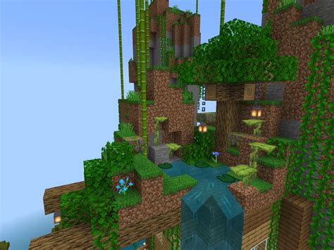 Build Cliff House Minecraft Map
