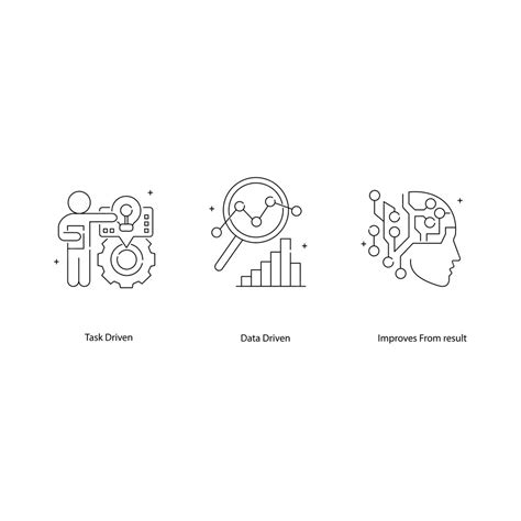 Premium Vector Aipowered Machine Learning Vector Icons With Editable