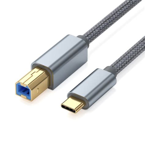 Кабель переходник Usb C 3 1 Usb 2 0 Type C Type B для принтера синтезатора Midi клавиатуры