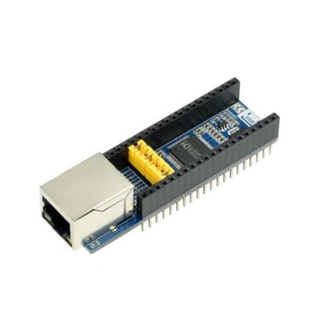Buy Waveshare 20410 Ethernet To Uart Converter For Raspberry Pi Pico Online In India Fab To Lab