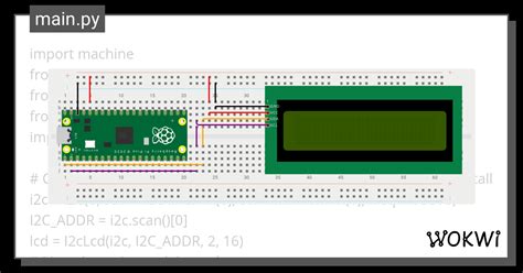 MENU LCD Wokwi ESP STM Arduino Simulator