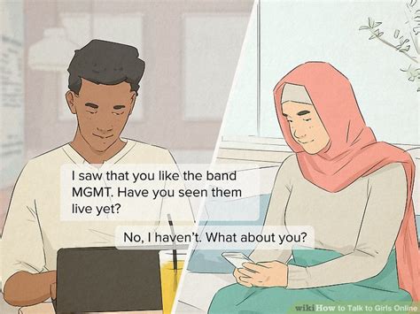 6 Ways To Talk To Girls Online Wikihow