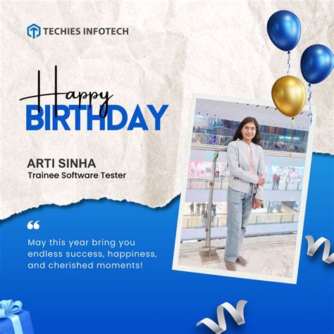 Techies Infotech On Linkedin Happybirthday Celebration Wishing Enjoy Fun Blessing Success