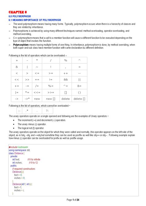 Oop Chapters 6 9 Object Oriented Programming Chapter 6 6 Polymorphism 6 Meaning Importance