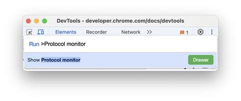 协议监控：查看和发送 cdp 请求 chrome devtools chrome for developers
