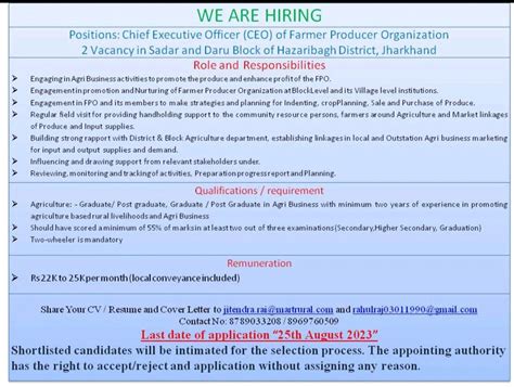 Hiring A New Ceo For Css Fpo Rahul Kumar He Him