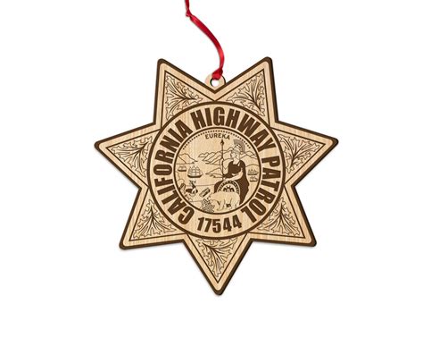 Chp California Highway Patrol Trooper Police Officer Badge Etsy