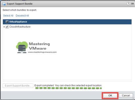 Generate Vcsa Support Bundle Mastering Vmware