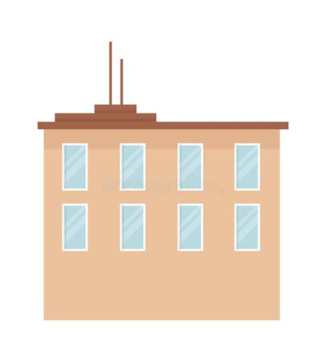 Modern City Building Stock Vector Illustration Of Modern 282504760