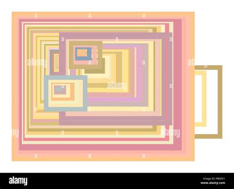 Abstract Geometric Background With Shape Of Square Rectangle Pattern Vector Illustration
