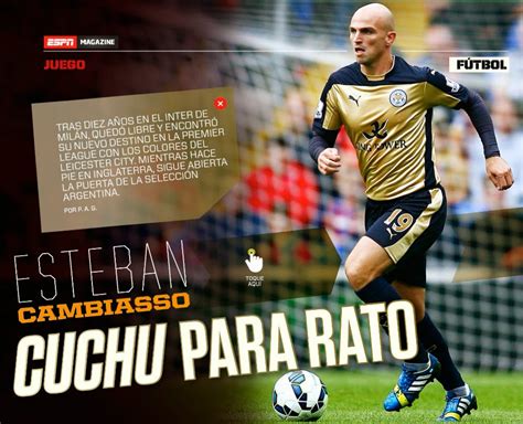 Periodismo De Fútbol Mundial Esteban Cambiasso