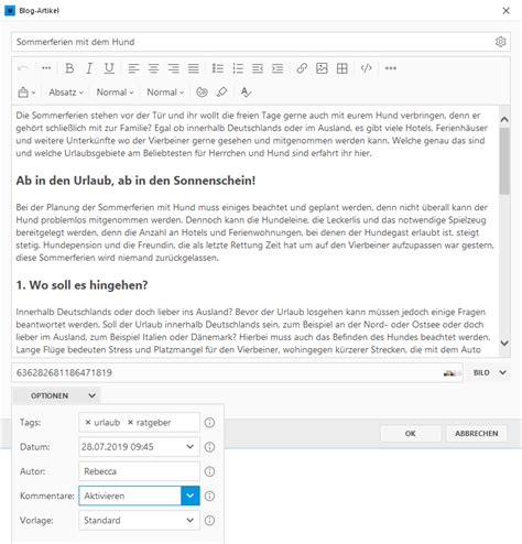 So Aktivieren Sie Die Kommentar Funktion