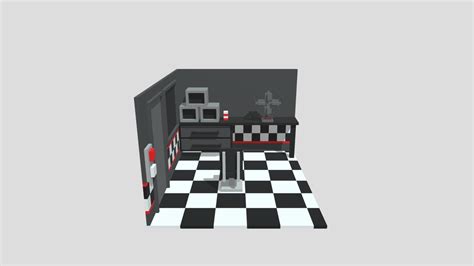 Fnaf1office Download Free 3d Model By A2rons 34ef248 Sketchfab