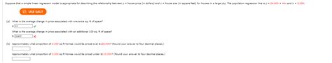[solved] suppose that a simple linear regression model is