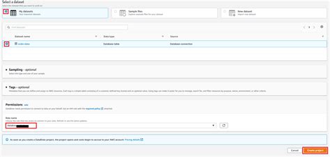 Use Sql Queries To Define Amazon Redshift Datasets In Aws Glue Databrew