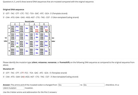 Solved Questions And Show Several DNA Sequences That Chegg