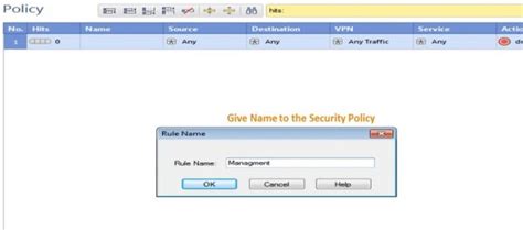 Checkpoint Firewall Policy Rules And Configuration Network Interview