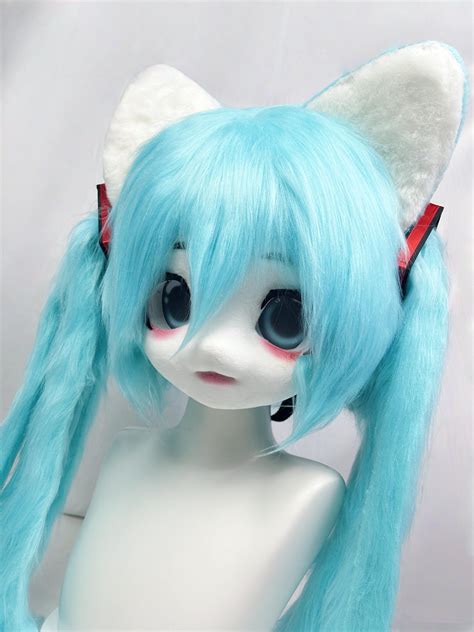 Custom Kigurumi Fursuit Mask Halloween Costume Free Commission Etsy