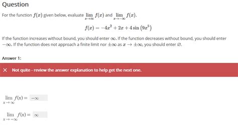 Solved Question For the function f(x) given below, evaluate | Chegg.com