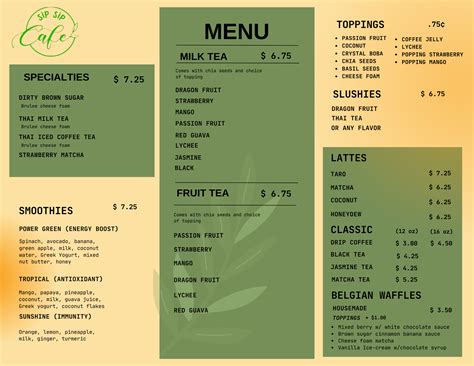 Sip Sip Cafe Elon Menu Reviews 35 Photos 23 Restaurantji