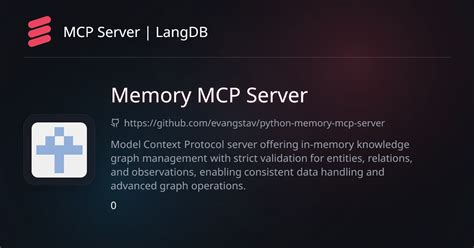 Memory Mcp Server Langdb
