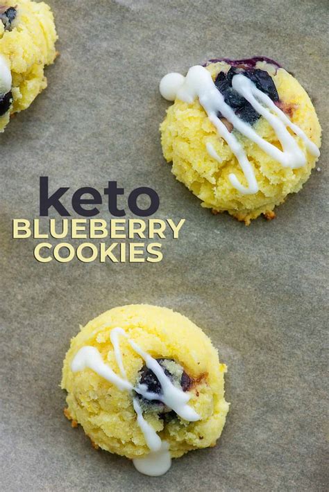 Keto Lemon Cookies With Blueberries That Low Carb Life
