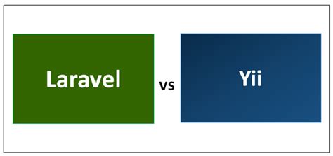 what is the difference between laravel and yii