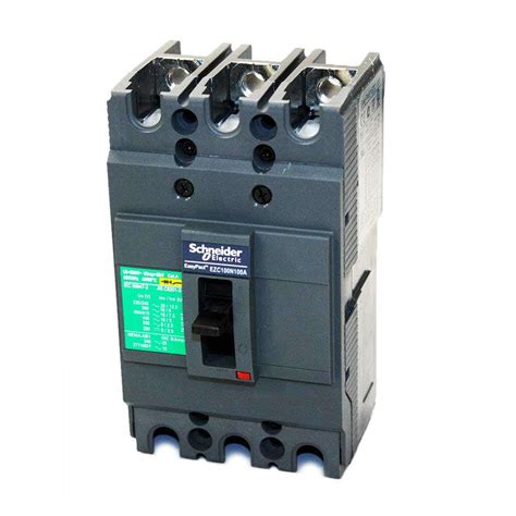 Disjuntor Tripolar 63a Curva C 400v 3ka Mdwp C63 3 Weg