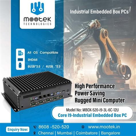 Minipc Embeddedpc Boxpc Industrialpc Industry40 Moorthy D
