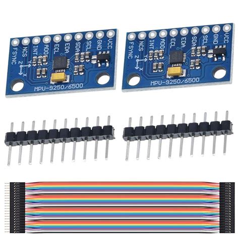 Buy Daoki 2pack Mpu 92506500 Accelerometer Module Gy 9250 9 Axis 9dof