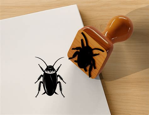 🪳 Cockroach Stamp・ Stl File For 3d Printing・cults