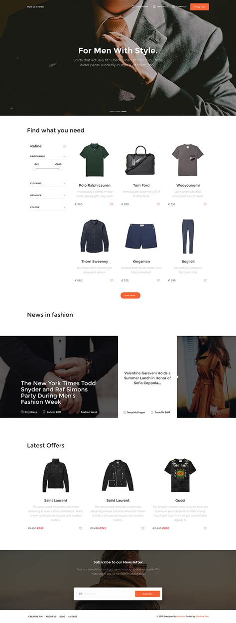Now UI Kit PRO React By Creative Tim