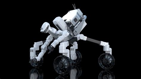 Gitai R1 Lunar Robotic Rover Rigged 3d Model 129 Max Free3d