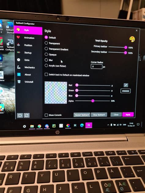 How Do I Fix My Taskbar After Taskbarx Did This If I Restore Them To