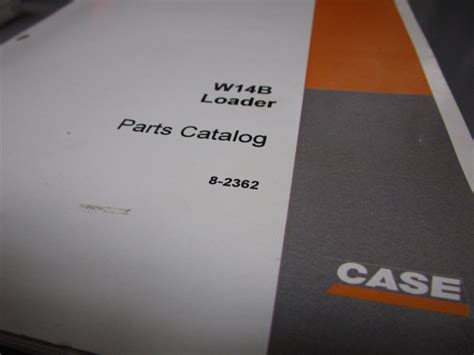 Case W14b Loader Parts Catalog Crown Power And Equipment