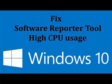 ¿cómo Reparar El Alto Uso De Cpu De La Herramienta De Reportero De