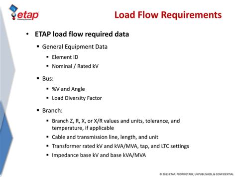 Etap Load Flow And Panel Rev2014 1 Pdf