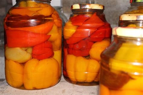 Перец для фарширования зимой. | Перец, Кулинария, Фаршированный перец