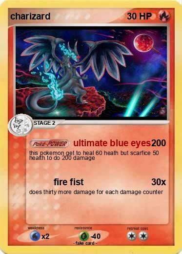 Pokémon Charizard 12431 12431 Ultimate Blue Eyes My Pokemon Card