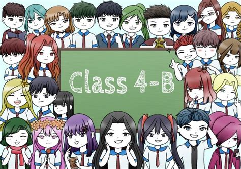 Class 4 B Welcome To Class Photos For Class Anime Chibi