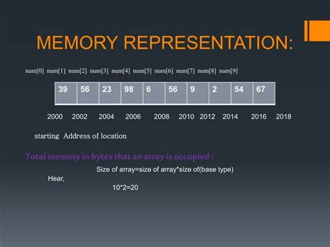 array in c pptx
