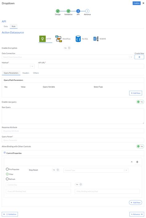 Dropdown No Code Software Platform Applications Ncameo