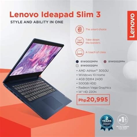 Lenovo Ideapad Slim Released With Amd S Latest Ryzen Processors Radeon Vega Graphics