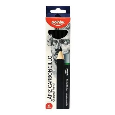 Lapiz Carboncillo Pointer 6 Un Arte Sano Libreria