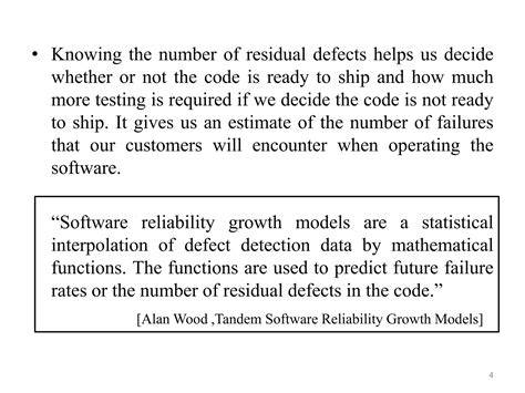 Software Reliability Growth Model Pptx