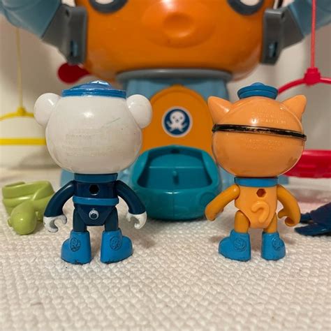 Toys Octonauts Octopod Light Blue Base Complete Set With Figures And Accessories Poshmark