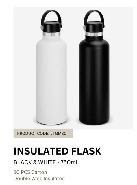 Stainless Steel 750 Ml Insulated Flask Bottles At ₹ 190piece In Nagpur Id 2852928213212