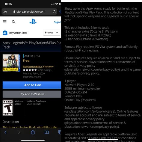 Free Apex Legends PlayStationPlus Play Pack Available Ps Plus Members Only I Dont Know If