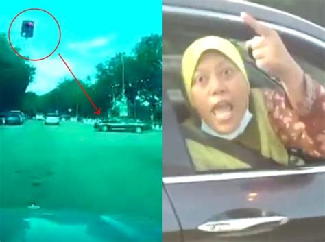 Terobos Lampu Merah Wanita Ini Malah Doakan Pengemudi Lain Supaya Terpapar Covid